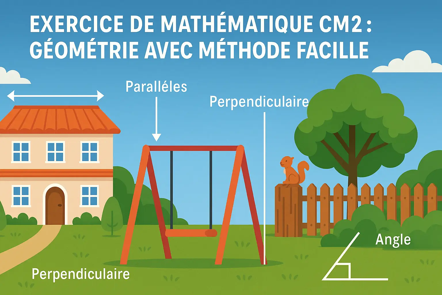 Mesurer un angle avec un rapporteur guide complet et facile
